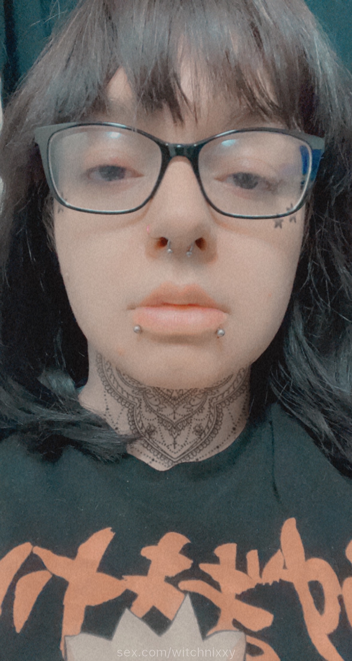 Witch Nixxy Snapchat Filters Make Me Feel Badass Snapchat Filter Glasses Piercings