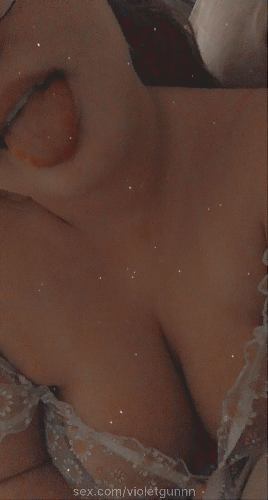Violetgunnn Wish Someone Would Cum Take Off This New Lingerie