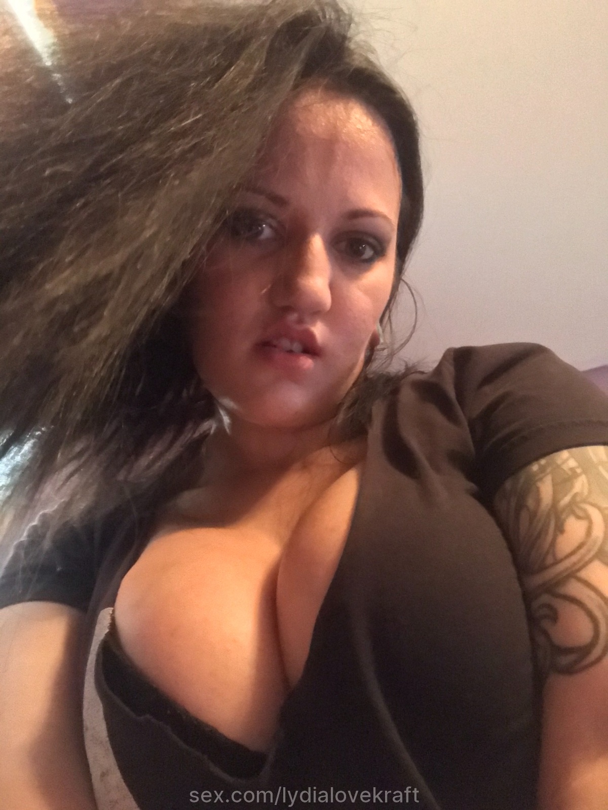 Lydialovekraft Here They Are Huge Tits Tattooed Clevage