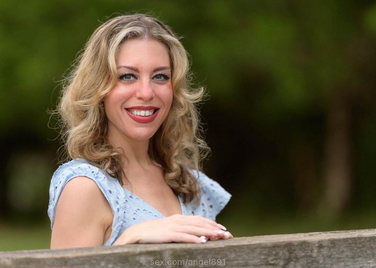 Angel891 Putting On A Smile Smile Blonde Clothed