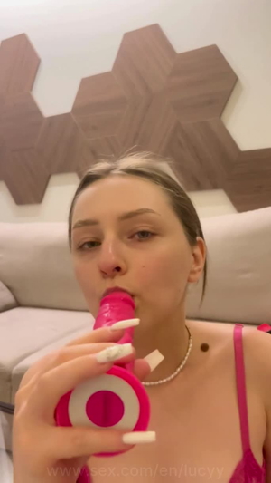 Lucyblue Im Sucking It But Im Thinking About Your Cock