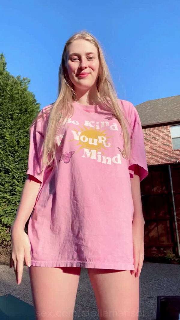 Stella Marisol Can I Be Your Somebunny ๐๐ Easter Blonde Boobs Naked Big Ass Ass Pussy