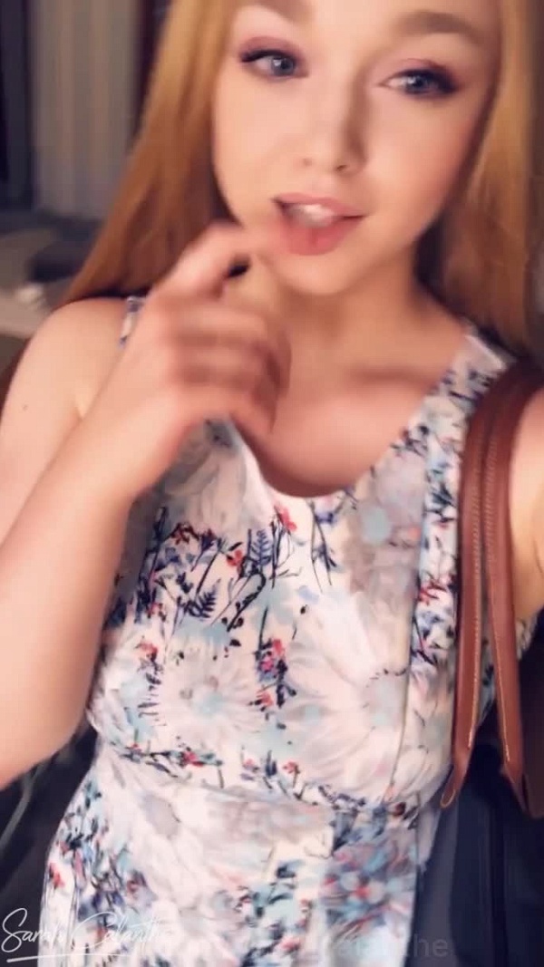Sarah Calanthe Fitting Room Butt Plug And Play Subscribe To My Page
