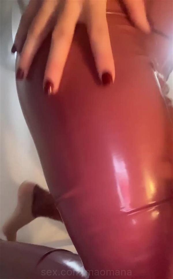 Maomana Do You Like My Latex 🥹 Sexy Girl Boobs Latex Asmr