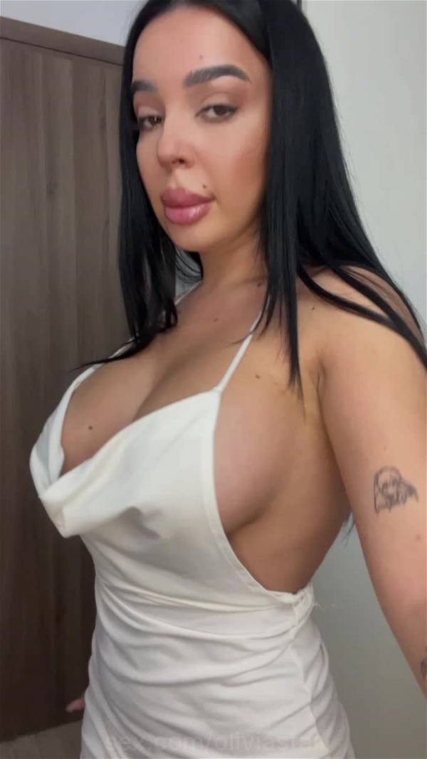 Oliviastar Getting Ready To Go Out🤭 Boobs Flash Girl Ass