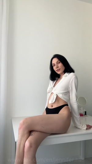 Jennifer Hall My Slim Figure And Perfect Tits Are A Deadly Combination 😈