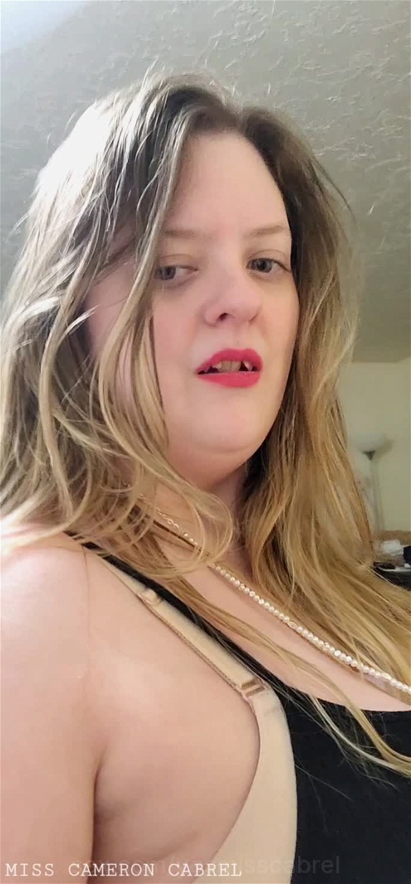 Miss Cameron Cabrel Subscribe To Drop My Tits 👀 Bbw Bbw Femdom Bbw