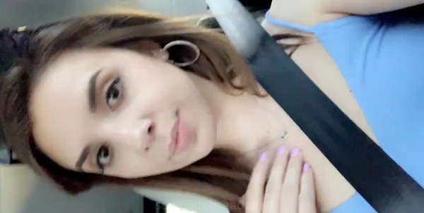 Breadams Panty Flash In The Car Flash Panty Panty Flash Car Upskirt Tease Hot Sexy