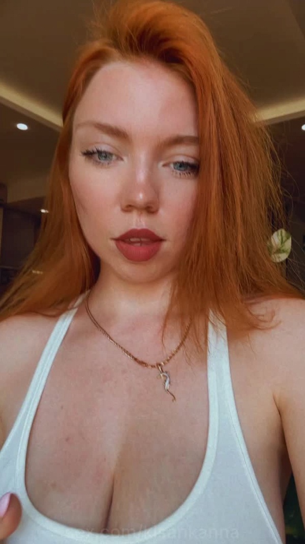 Kisankanna Hello Dear Redhead Boobs Tease