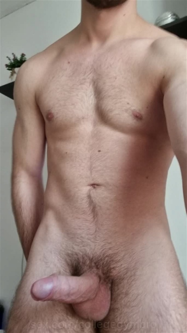 Collegegymbro I Show My Full Face And Selfsucking My Own Cock