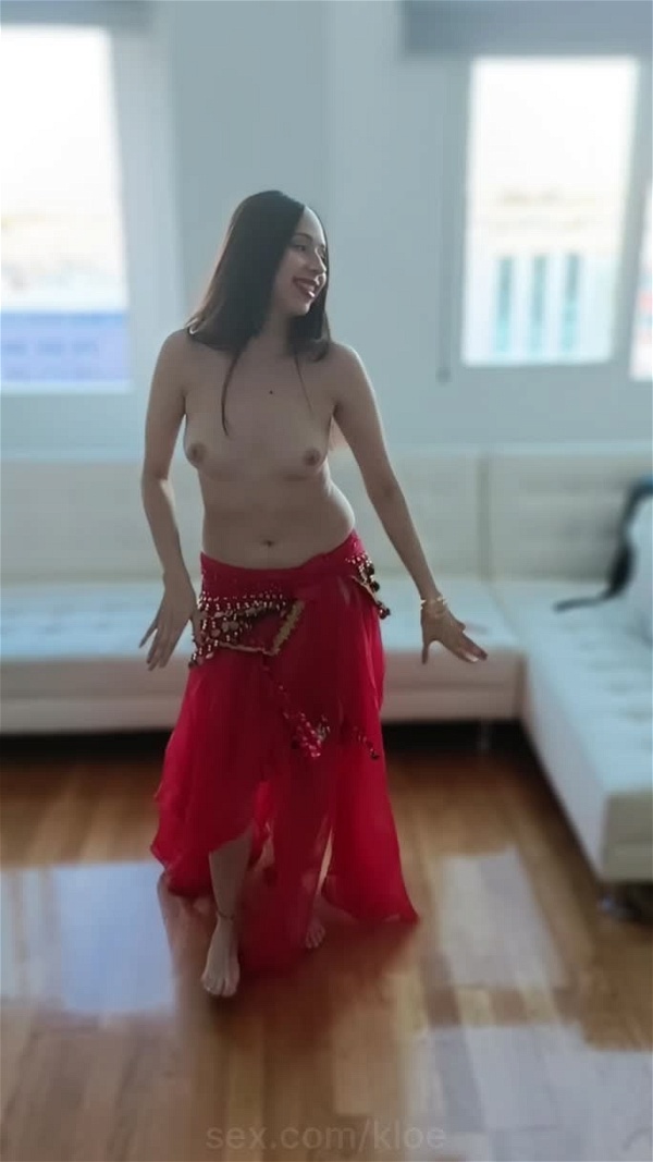 Kloe Will You Let Me Dance For You 😍 Teen Tits Topless Bellydance
