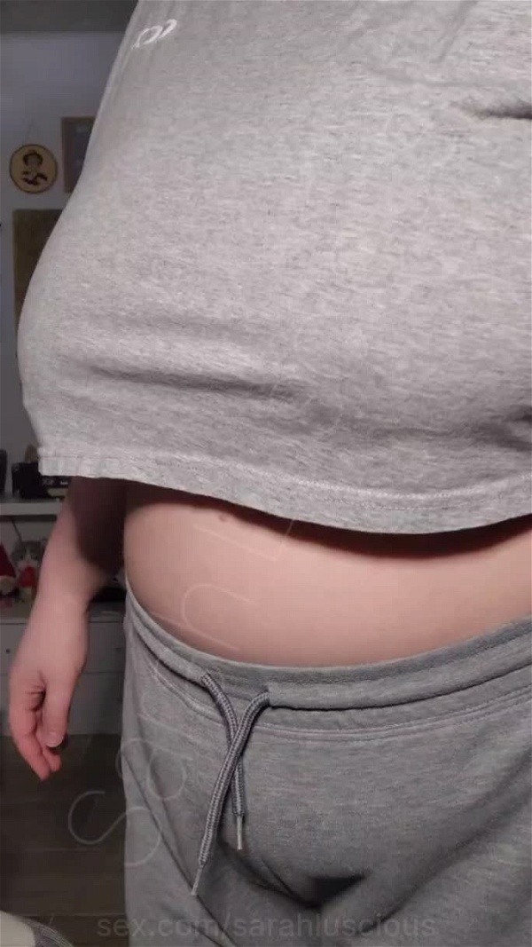 Sarahluscious Bbw Belly Plus Size Big Belly