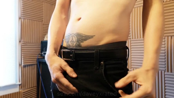 Davey X Rated Big Dick Reveal Boing Skinny Twink Revealed