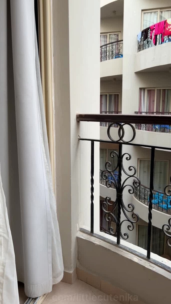 Littlecutenika Why Not Show Myself Naked On Hotel Balcony π Public