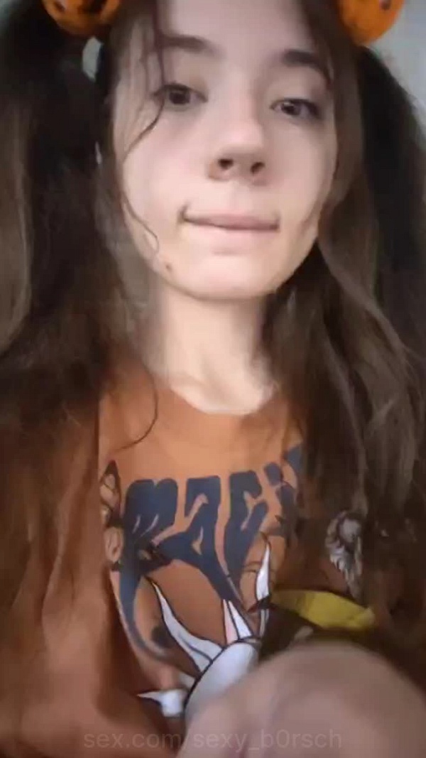 Sexyb0rsch Pumpkin🎃🎃🎃 Tits Brunette Halloween