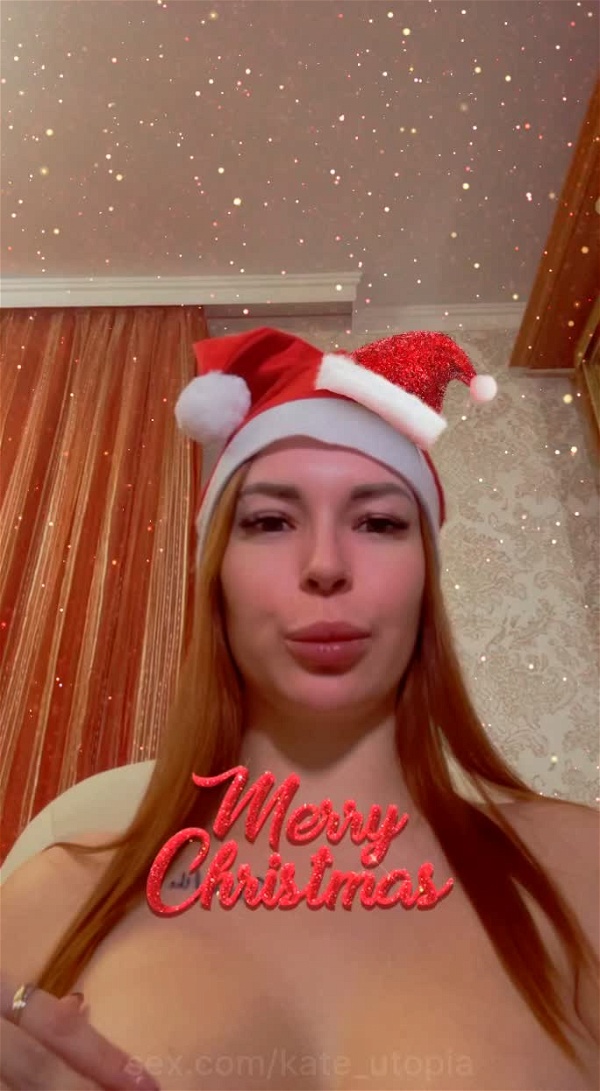 Kate Utopia Im Your Only Wish This Christmas 😠Big Tits Redhead