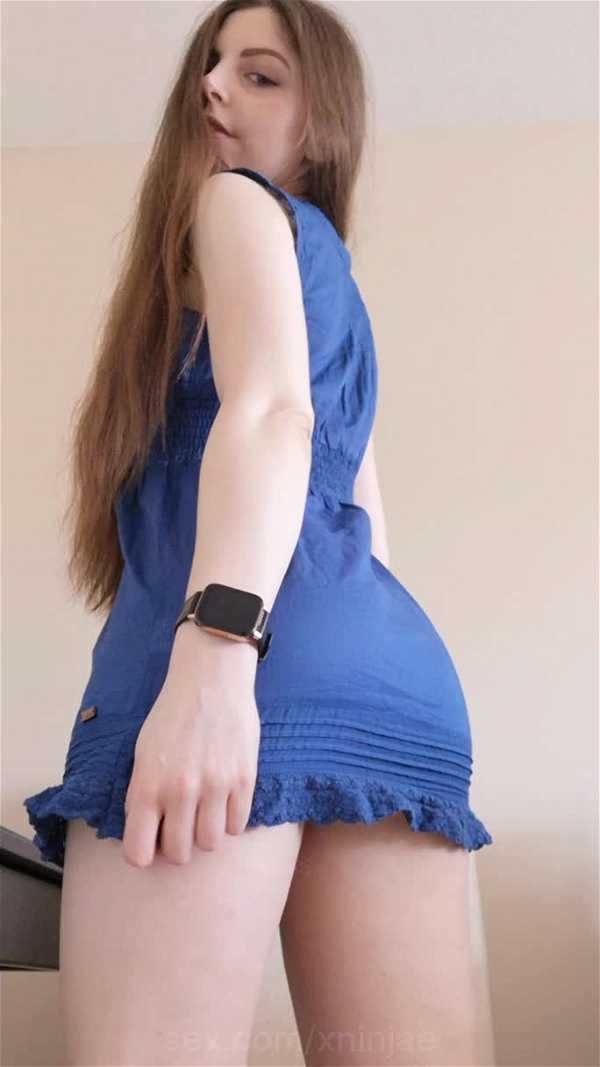Xninjae Would U Make My Ass Clap π₯Ίπ Dress No Panties Pawg Jiggling 18 Young Sexy