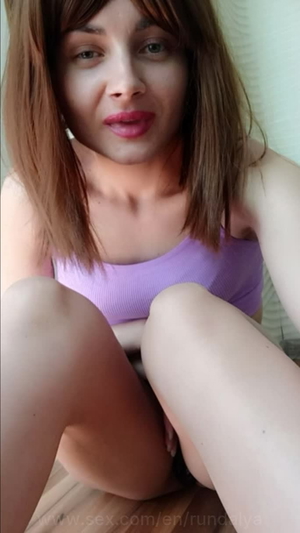 Rundalya Excited On The Floor Want To See Whats Under The Skirt💃🏻