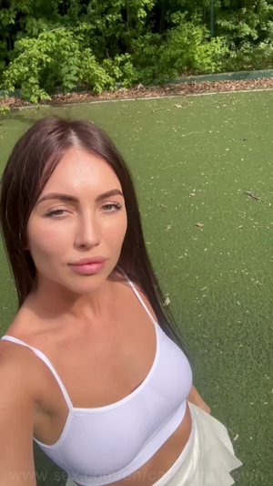 Carolinabrown Decided To Walk Around Naked After Playing Tennis