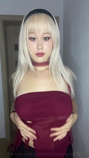 Hornygirl My Gorgeous Tits Are Always Happy To Be In Your Hands