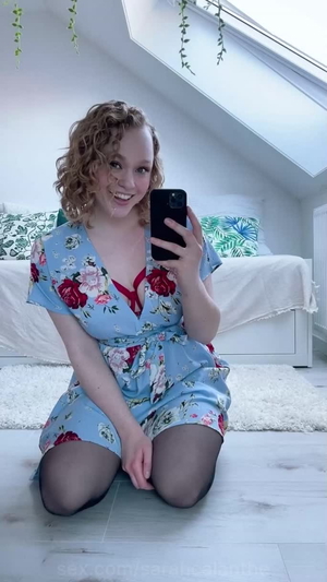 Sarah Calanthe Lets Have Fun In Front Of The Mirror 😏