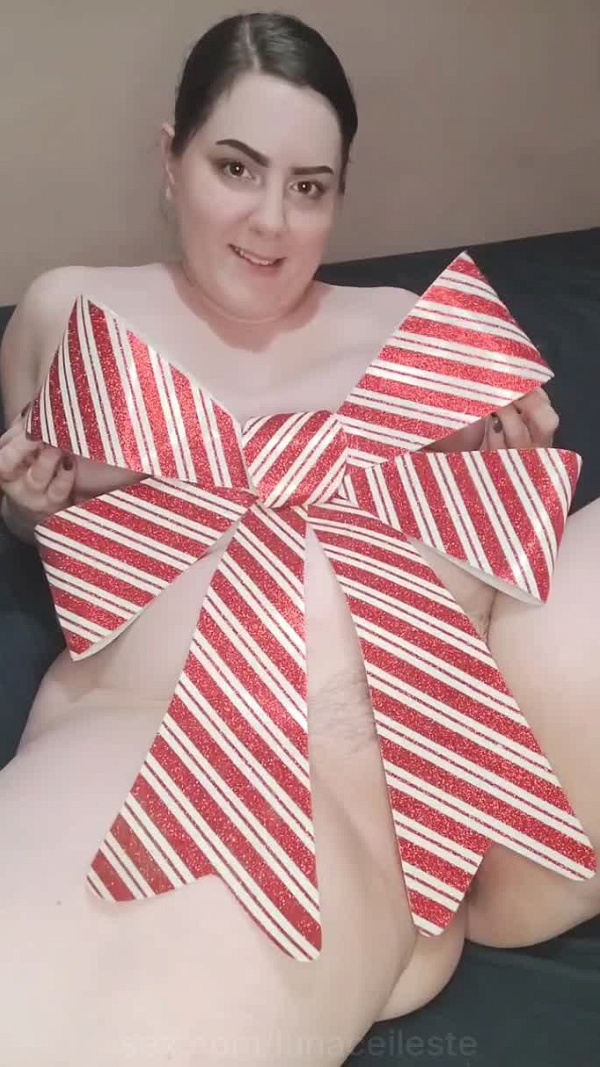 Lunaceileste π Merry Xxxmas π Holidays Pinkpussy Asshole Naked